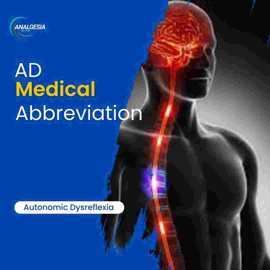 AD Medical Abbreviation - Analgesia