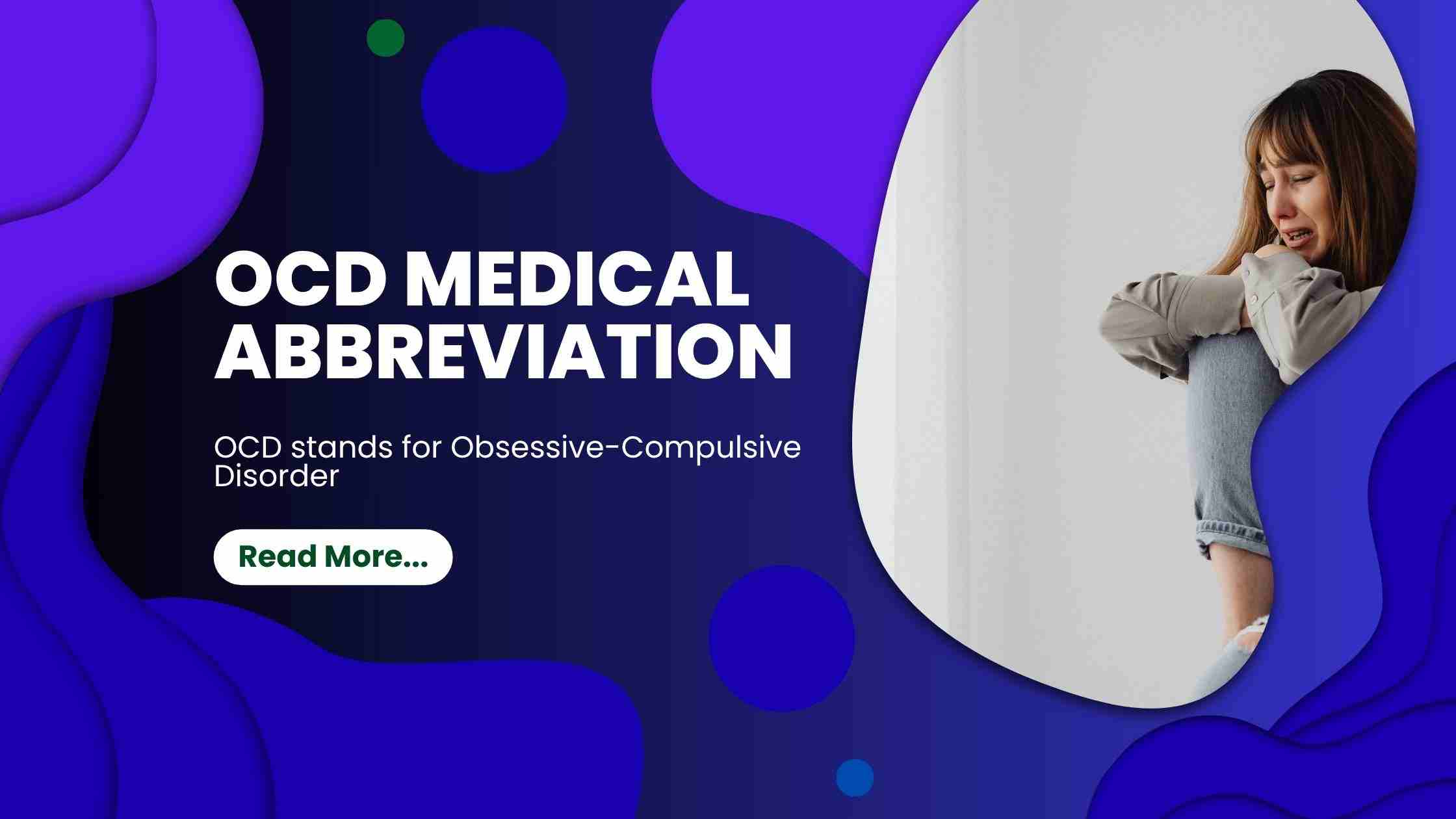 OCD Medical Abbreviation: What It Really Means - Analgesia