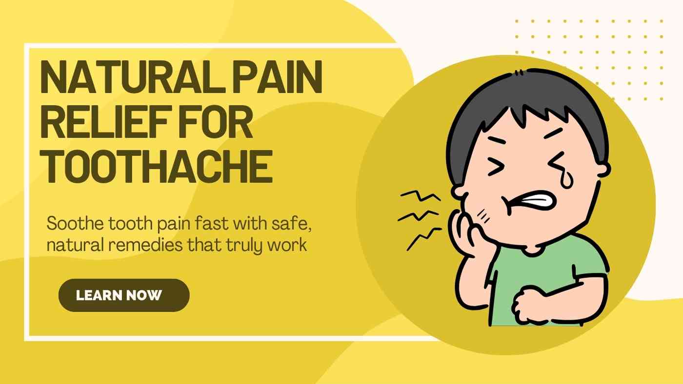 Natural Pain Relief for Toothache UK - Analgesia